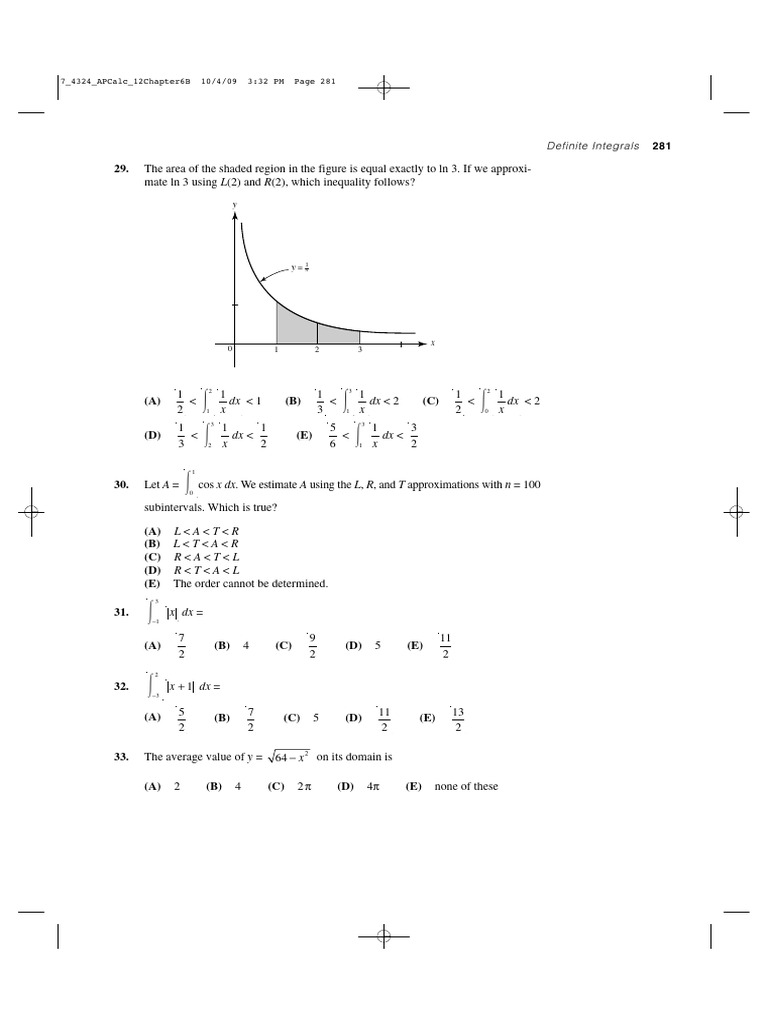 Approximation of Integral | PDF | Mathematical Analysis | Mathematics