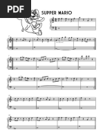 Super Mario Theme Song Easiest Arrangement | PDF | Video Game ...