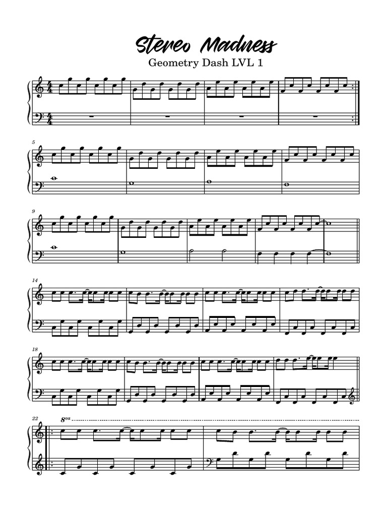 Stereo-Madness | PDF