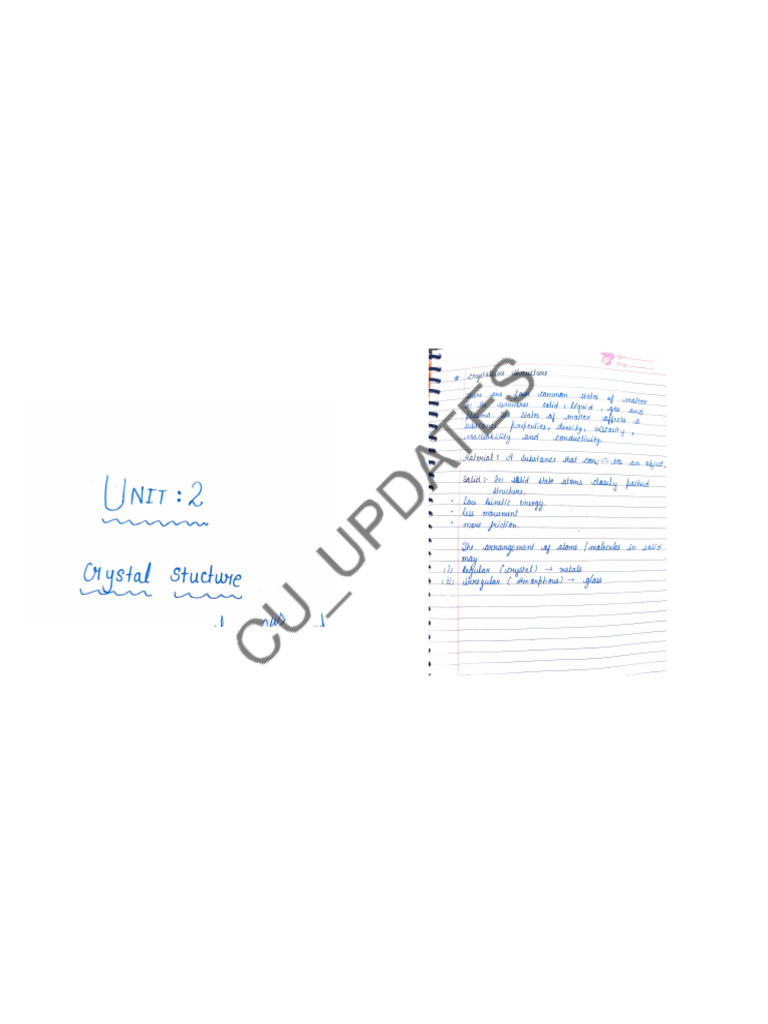 Engineering Physics Unit Cu Updates | PDF