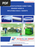 Pumpsil Silicone Tubing Specifications | PDF | Applied And ...