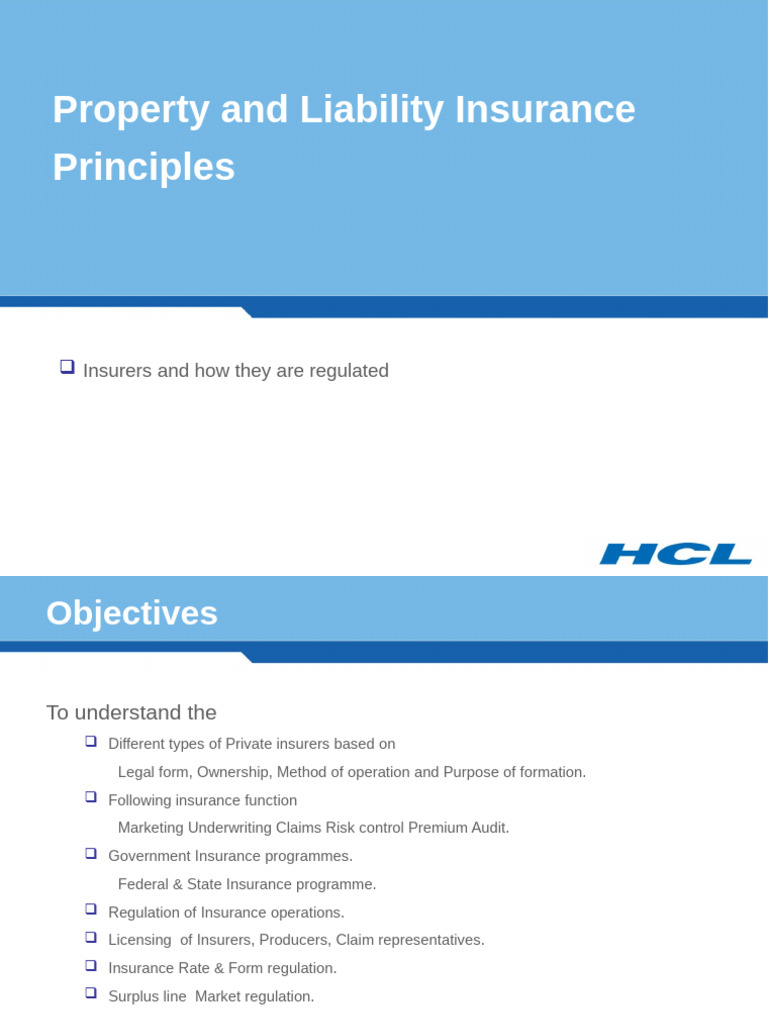 INS 21 - Chapter 2-Insurers and How They Are Regulated | PDF ...