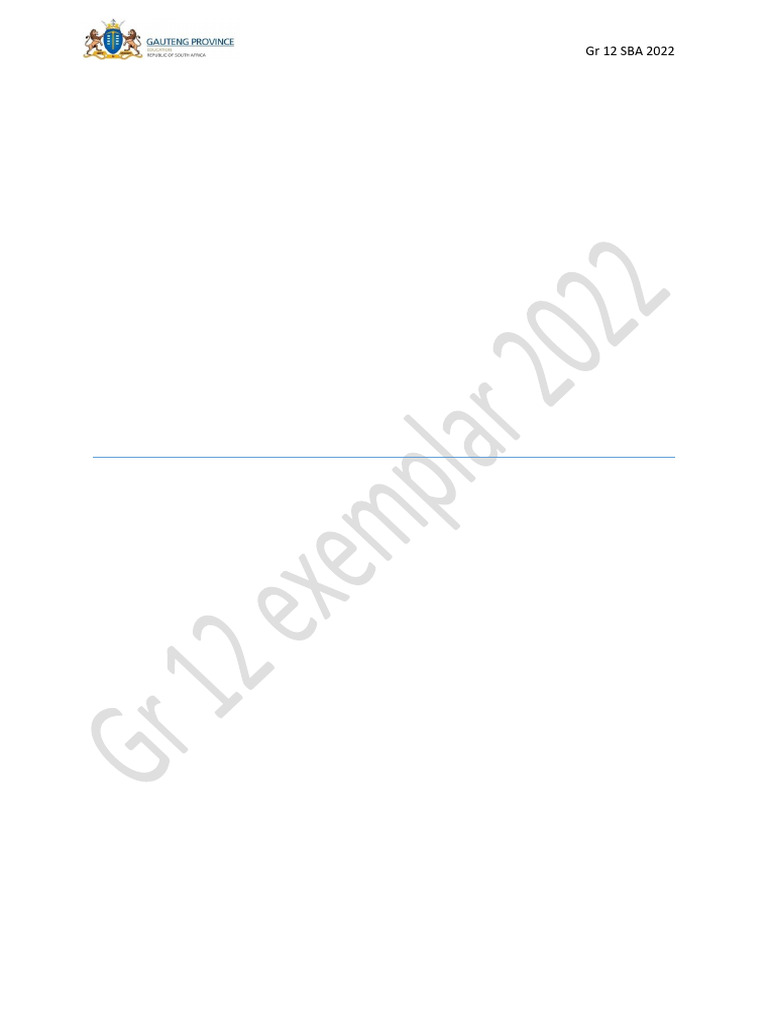Grade 12 EFAL Exemplar Tasks 2022 | PDF | Reading Comprehension | Essays