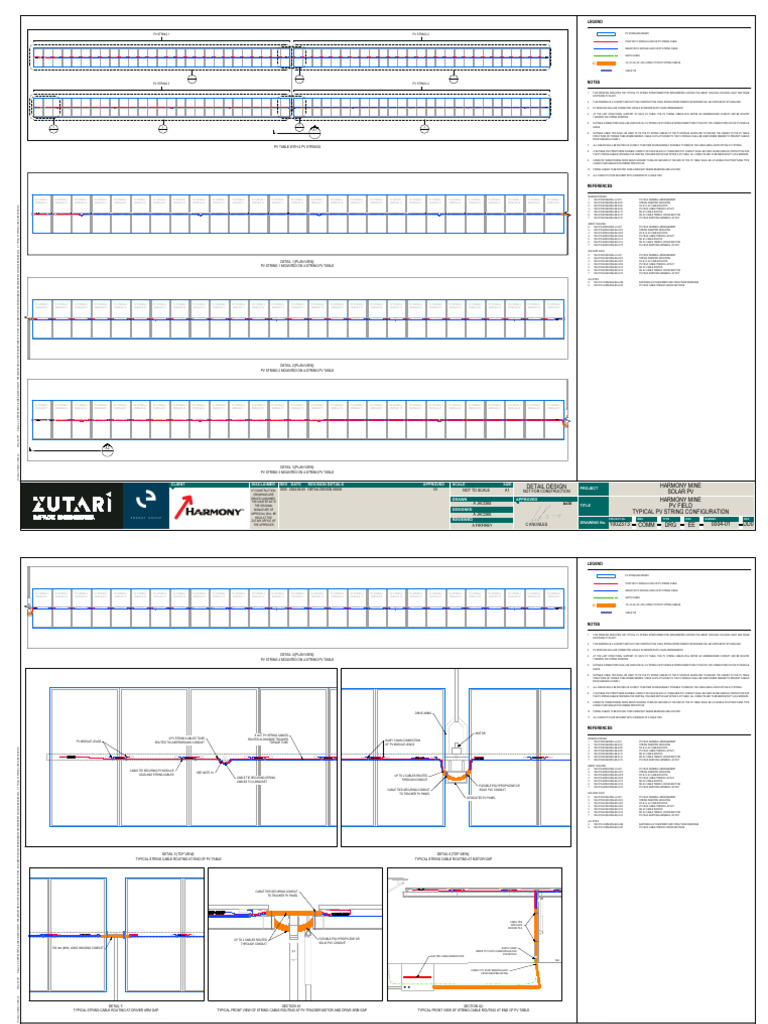 COMM DRG EE 0004 - DD0 Typical PV String Configuration | PDF ...