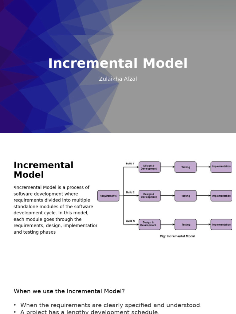 Incremental Model | PDF | Software Testing | System
