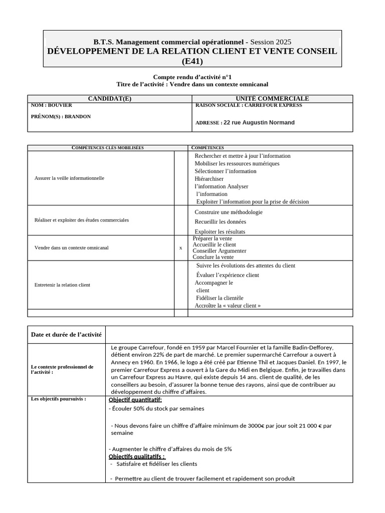 Méthode SBAM en Vente Omnicanal | PDF | Logiciel | Stock