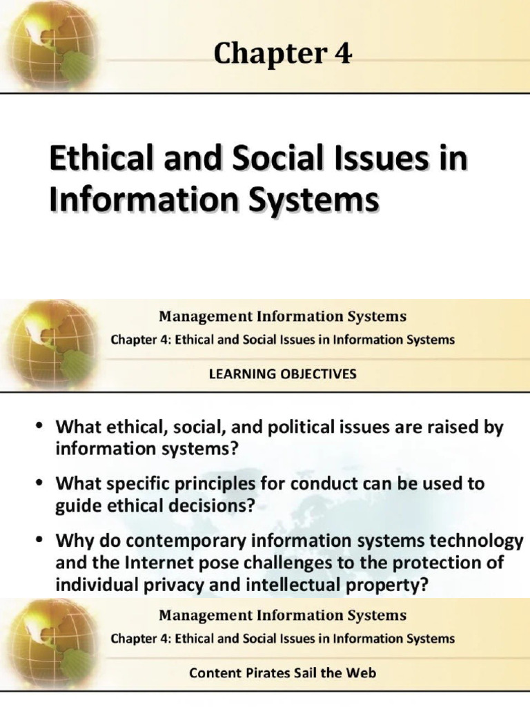 Unit2 Ethical Social Issues In Is Pdf