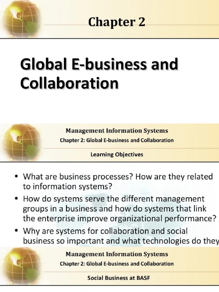 Unit2 Global E-Business & Collaboration | PDF
