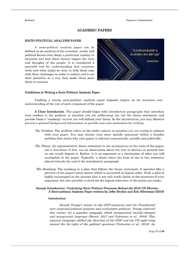 ACADEMIC PAPER WRITING 2 | PDF