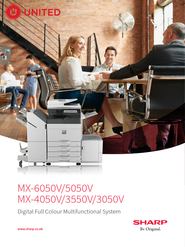 Sharp MX 3550v | PDF | Computing