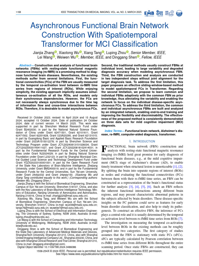 Asynchronous_Functional_Brain_Network_Construction_With_Spatiotemporal_Transformer_for_MCI ...