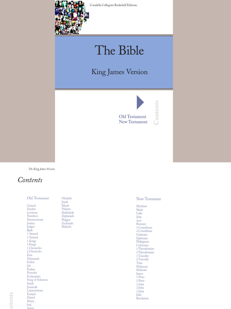 King James Bible: Complete Edition | PDF | Ham (Son Of Noah) | Noah