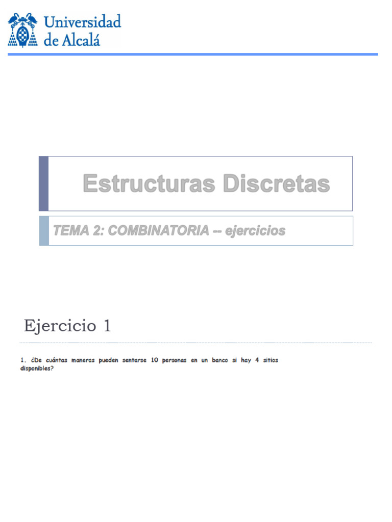 EEDD_Tema_2-- ejercicios | PDF