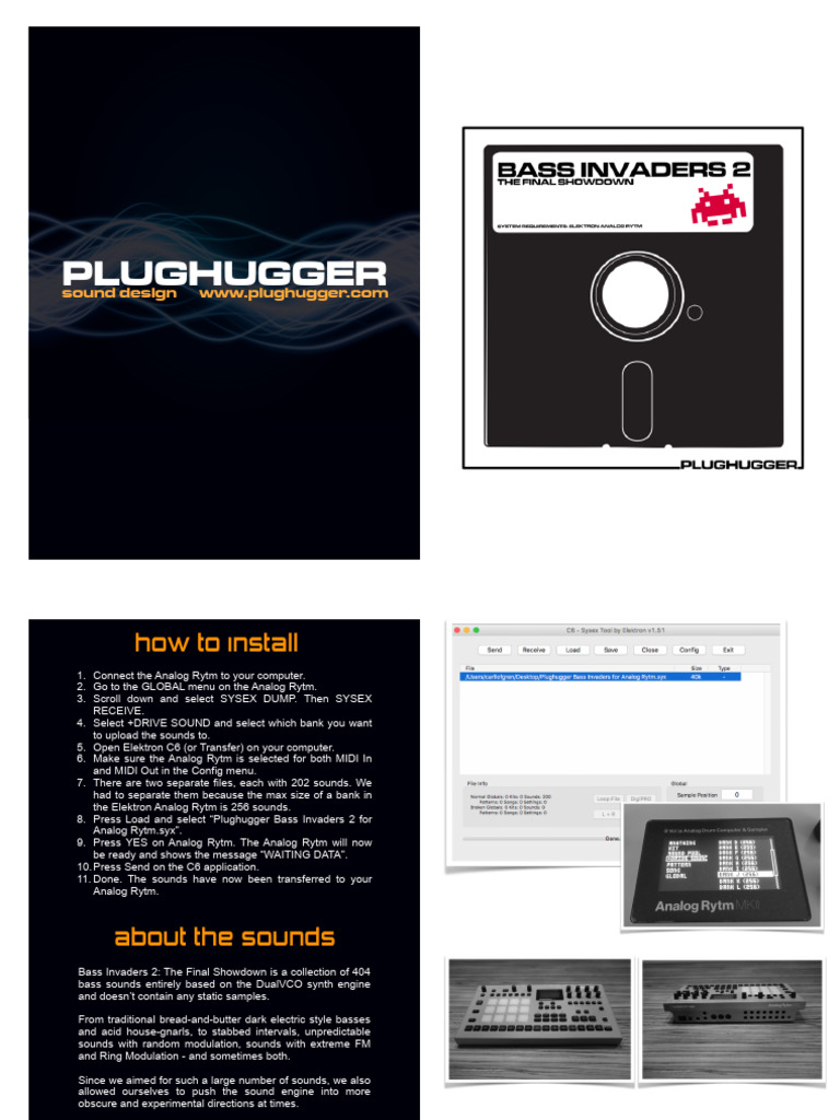 Bass Invaders 2 Analog Rytm - Documentation | PDF | Computing