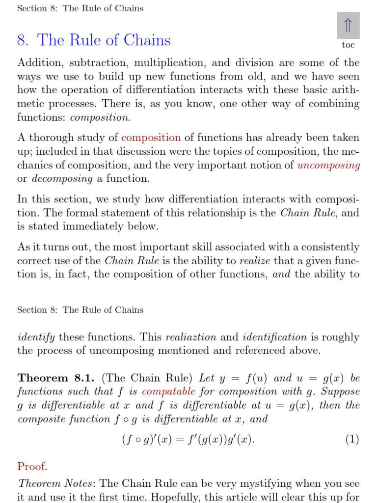Chain Rule and Differentiation Techniques | PDF | Trigonometric ...