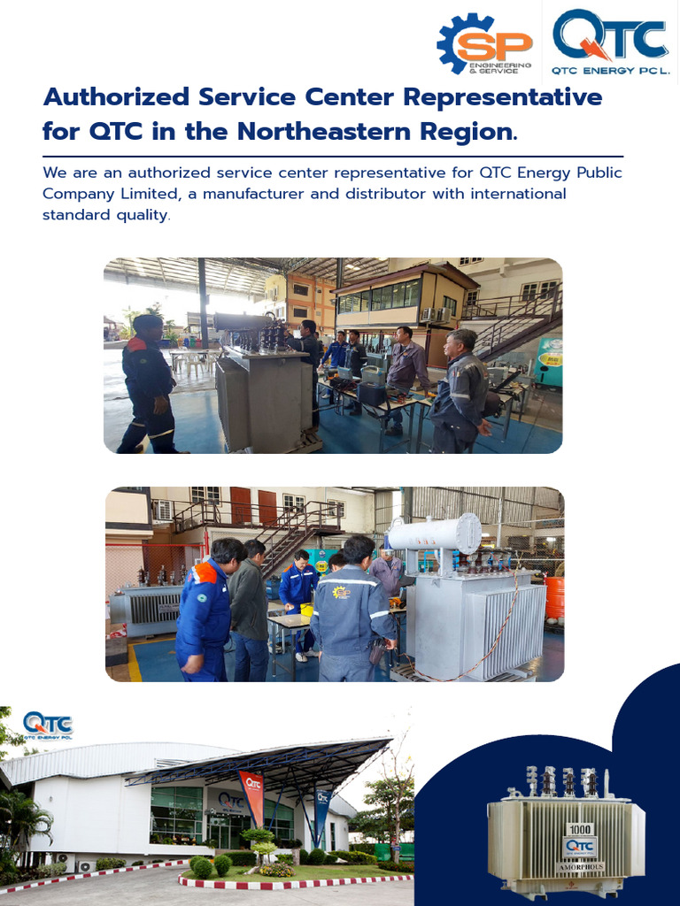 Authorized Service Center Representative For QTC in The Northeastern ...