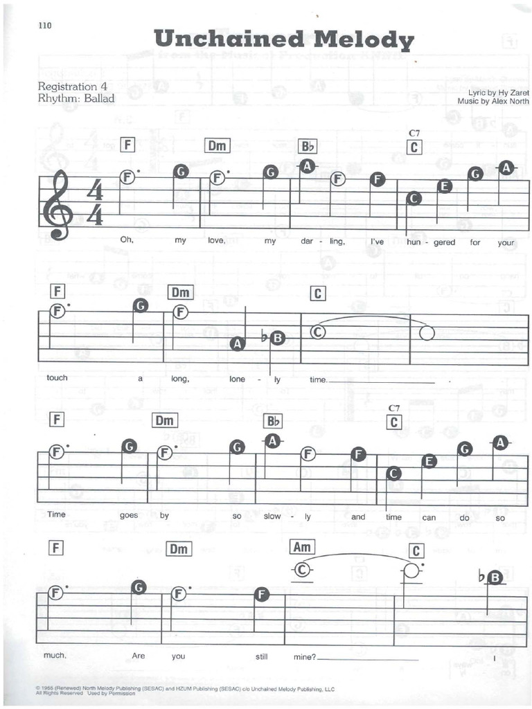 Unchained melody | PDF