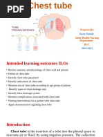 Adult Chest Tube Dressing Change | PDF