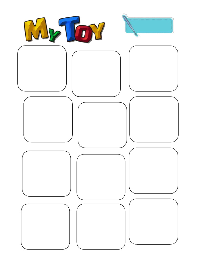 My Toy Sheet | PDF