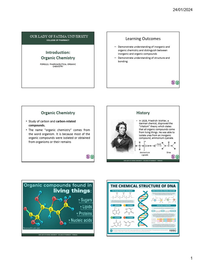 PORG+121-Weeks-1-2-+Introduction+to+Organic+Chemistry%3B+Structure+and ...