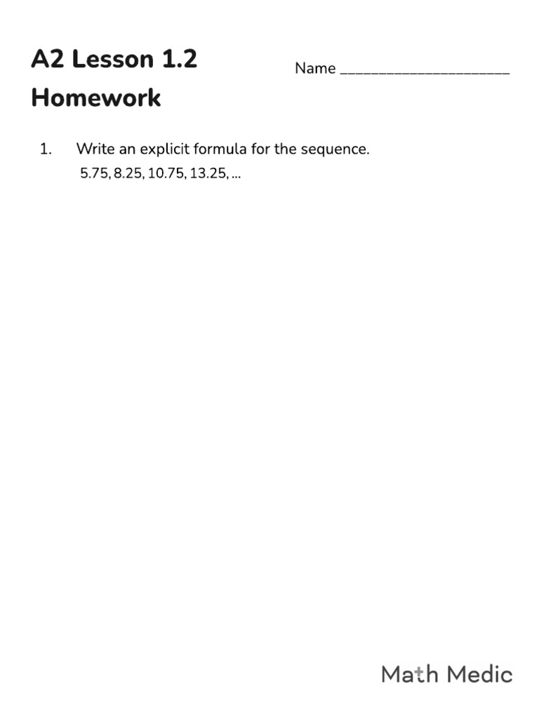 Applications of Arithmetic Sequences HW | PDF