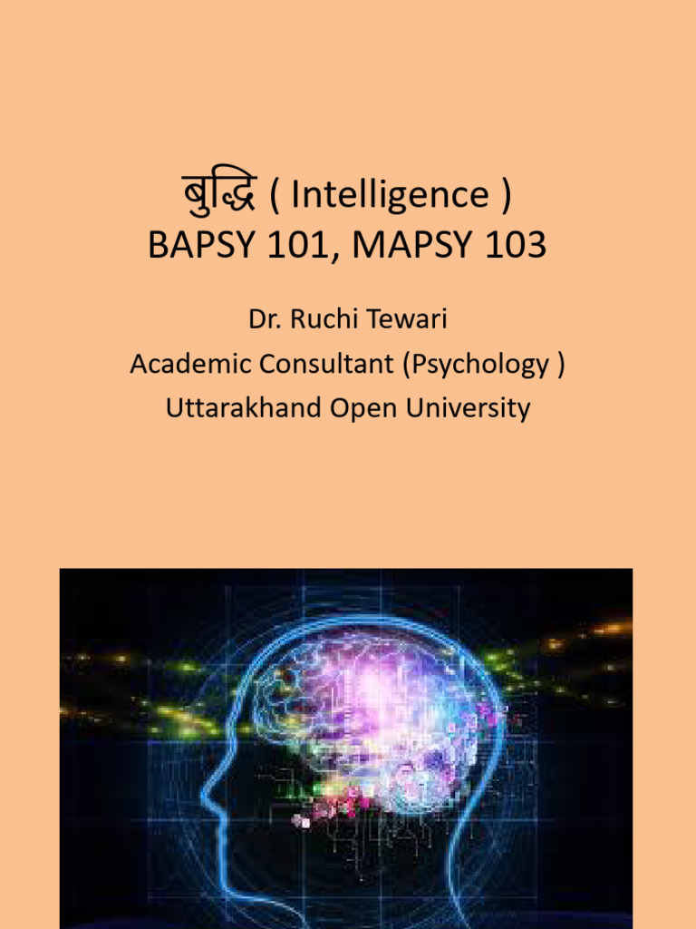 Intelligence Ppt | PDF
