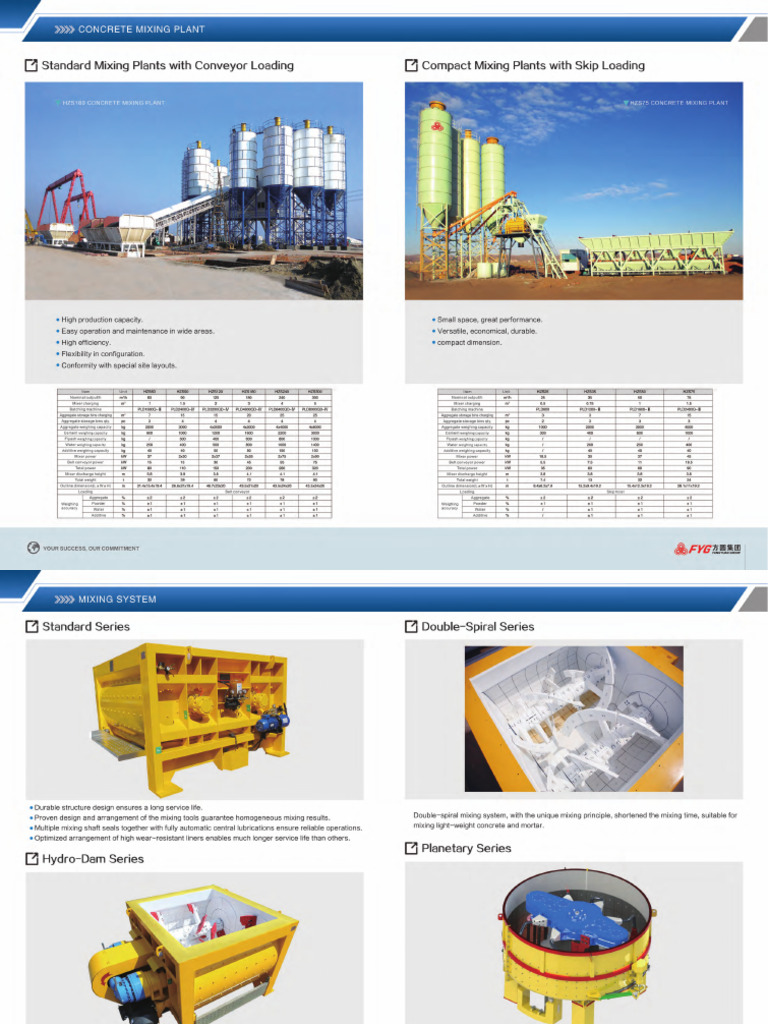 FYG Brochure Compactplant en | PDF