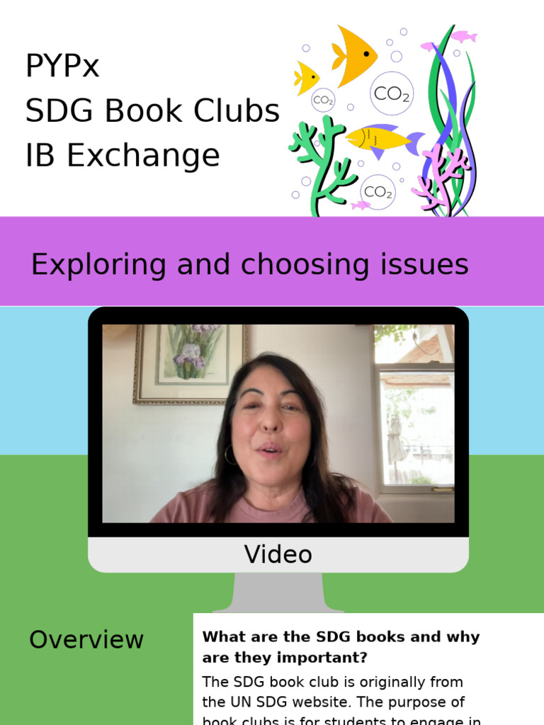 PYP 6 1 7 Presentation SDG Book Clubs | PDF | Reading Comprehension ...