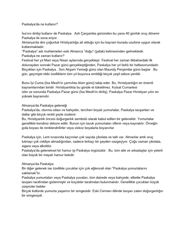 Almanca Performans | PDF