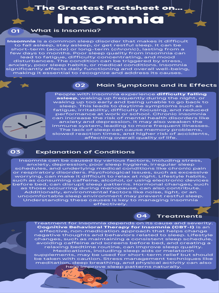 Understanding Insomnia: Causes & Treatments | PDF | Insomnia | Sleep