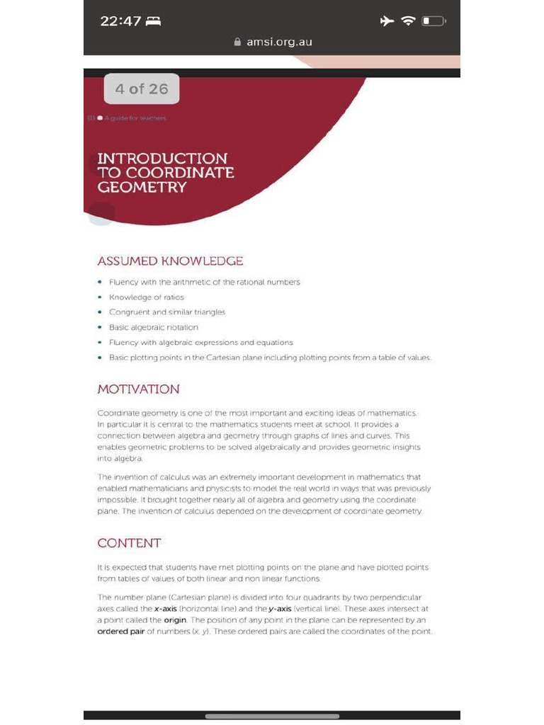 CORDINATE GEOMETRY | PDF