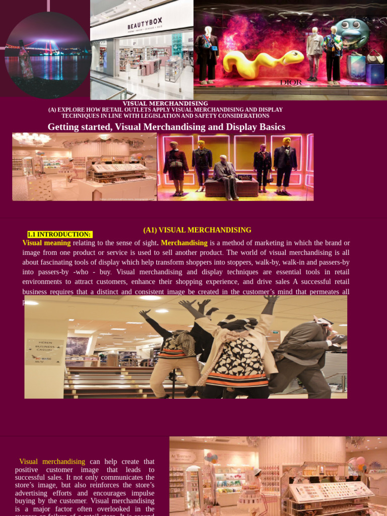 Visual Merchandising | PDF | Retail