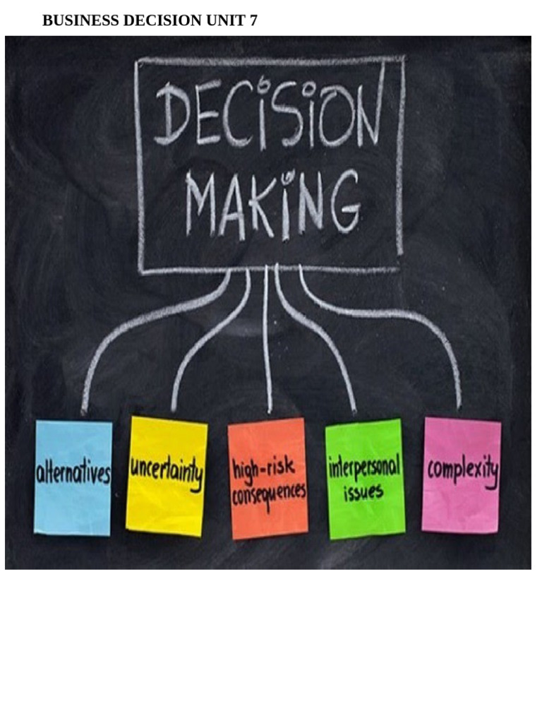 Business Decision Unit 7 Reading Material | PDF | Partnership | Debt