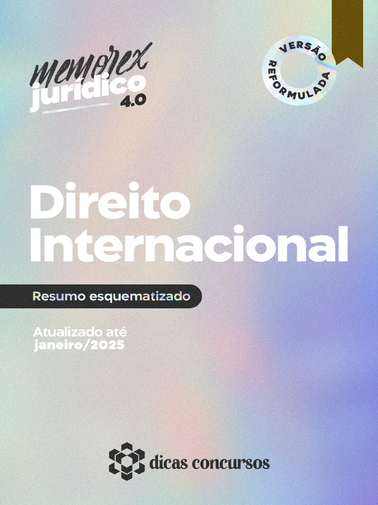 Direito Internacional Amostra | PDF | Direito Internacional | Tratado