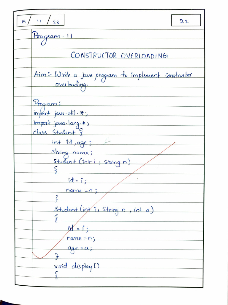 S3 BCA Java Lab Part 2 (PRGM 11 - 24) | PDF