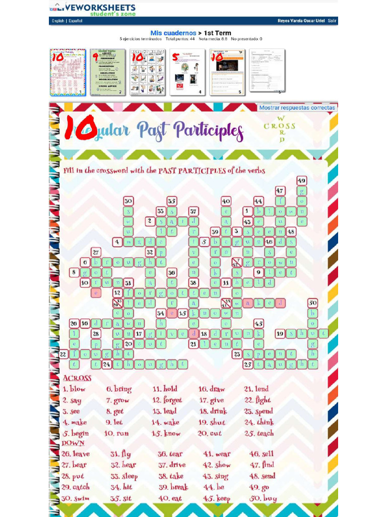 Liveworksheets V | PDF