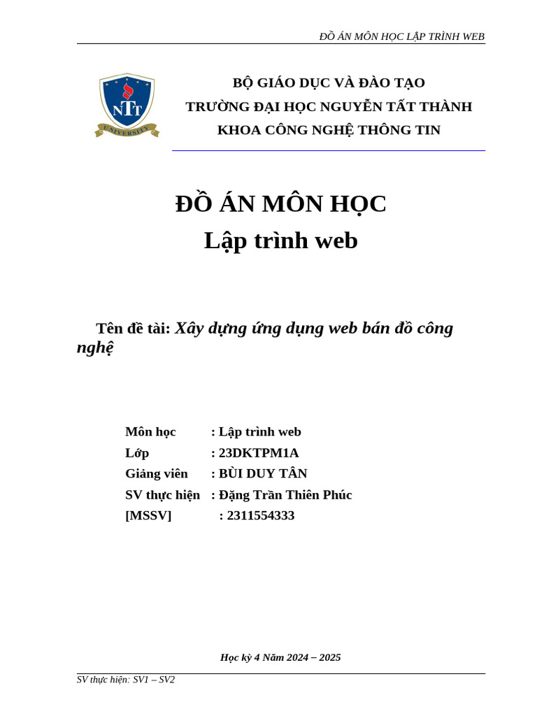 Chuong3 BC2 LTW2 DangTranThienPhuc LTWeb | PDF