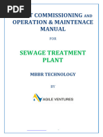 Checklist For Sewage Treatment Plant STP | PDF | Sewage Treatment | Toilet