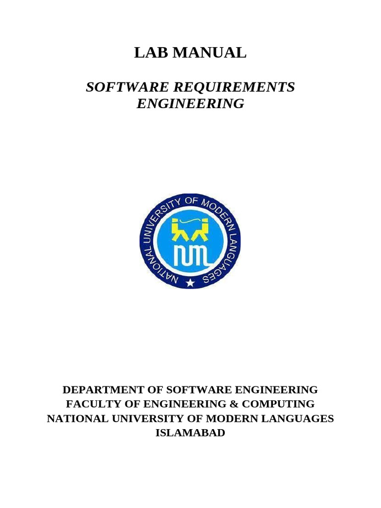 Software Requirement Engineering - Lab Manual | PDF | Agile Software Development | Mobile App