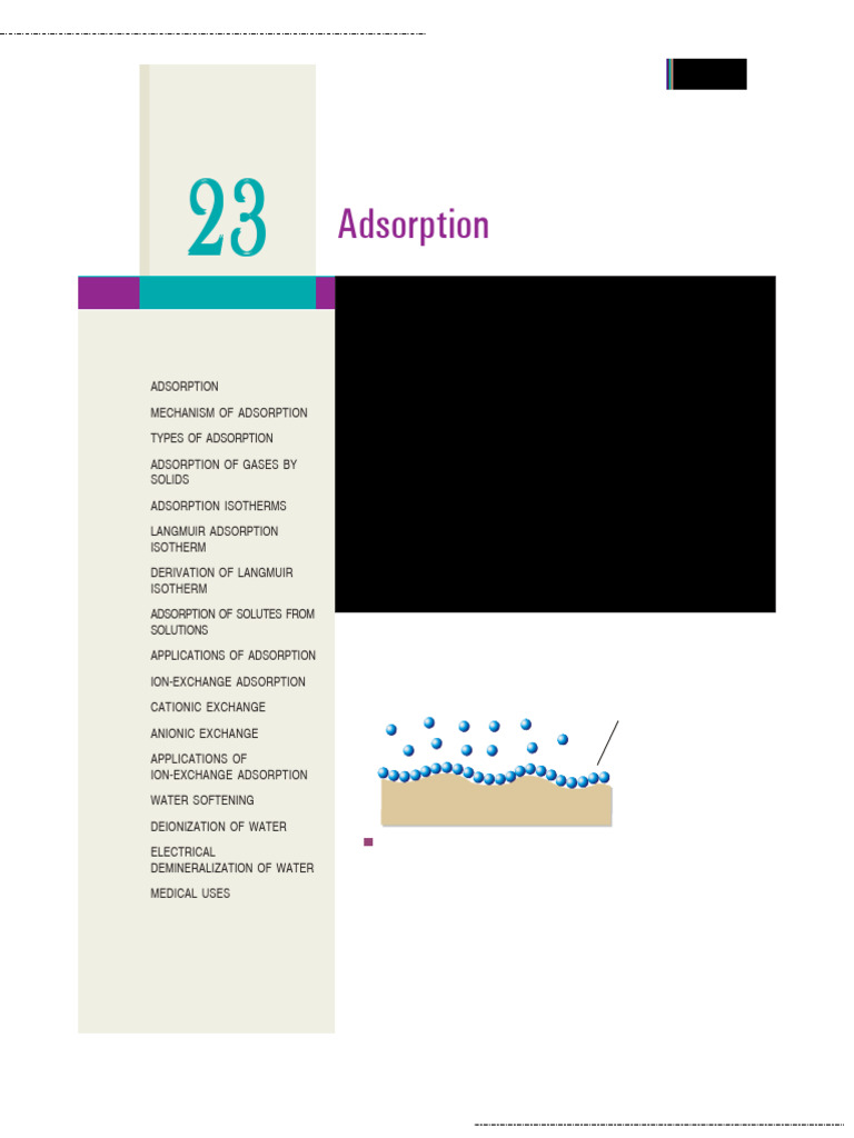 ADSORPTION and ADSORPTION ISOTHERMS | PDF | Adsorption | Gases