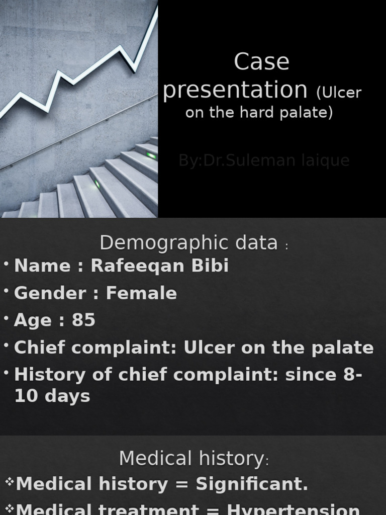 Suleman Case Presentation | PDF | Clinical Medicine | Diseases And Disorders