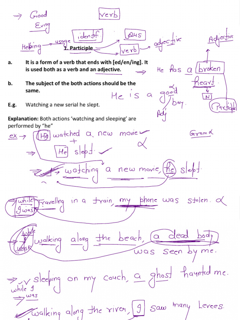 Verb Class | PDF