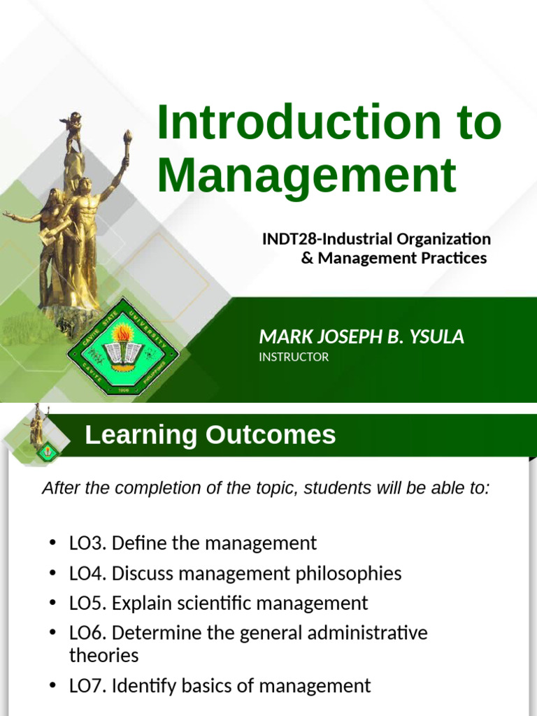 Introduction To Management | PDF | Social Psychology | Business