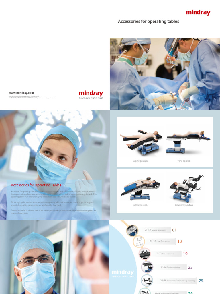 Accessories For HyBase Mindray | PDF | Surgery | Elevator