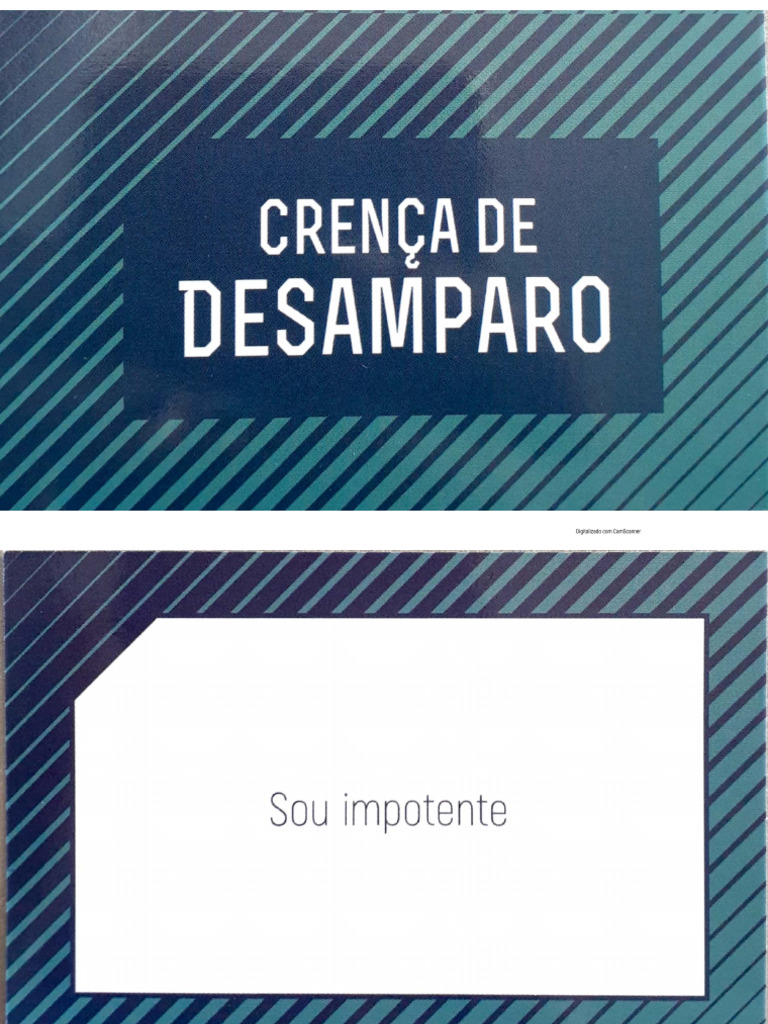Crença de Desamparo | PDF