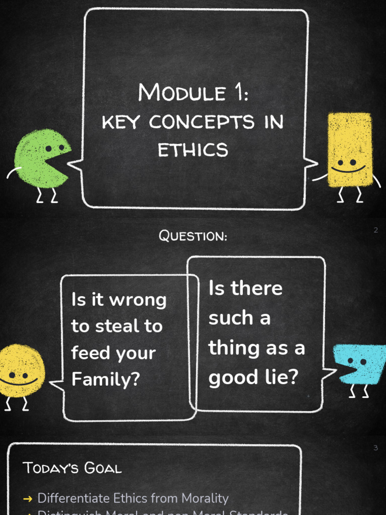 Module-1-Ethics | PDF | Morality | Reason