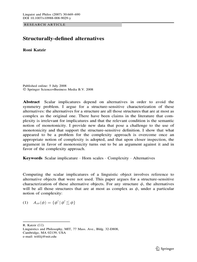 Structurally Defined | PDF | Semiotics | Cognitive Science