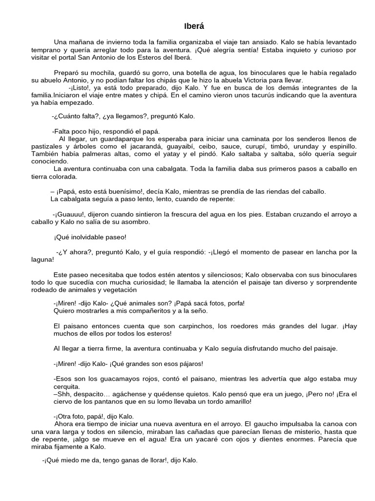 Lectura para Practicar | PDF