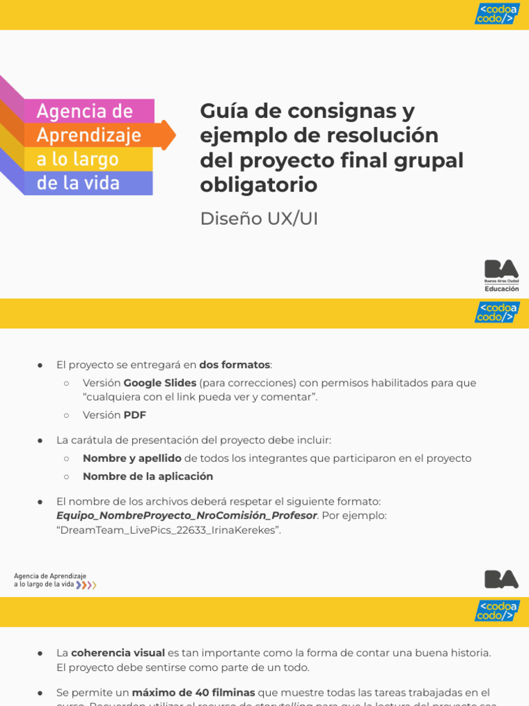 Proyecto Guía 1 | PDF | Aplicación movil | Usabilidad