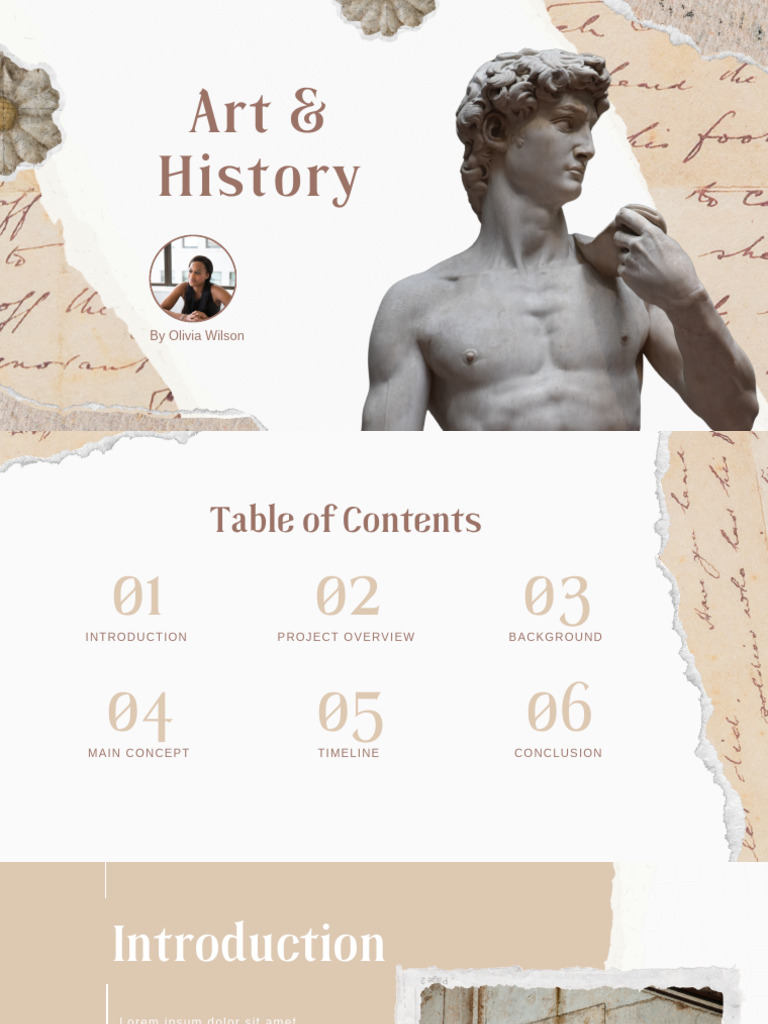 Art and History Presentation | PDF